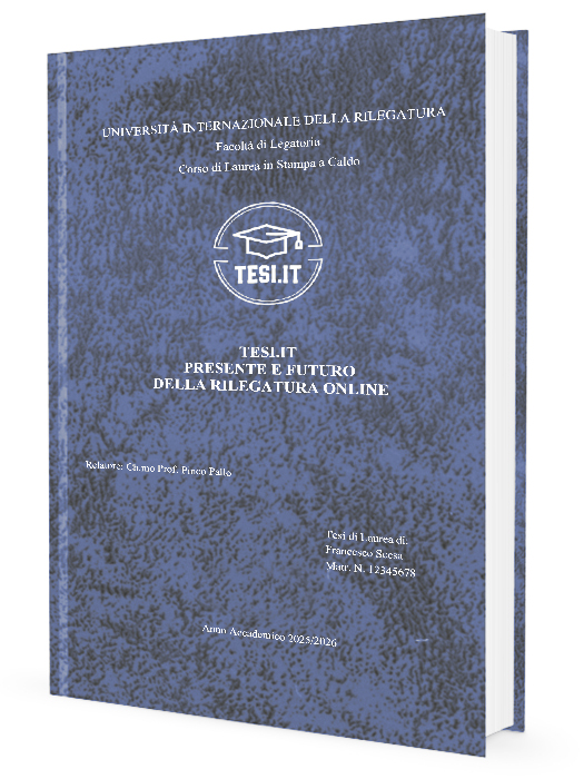 Di che colore è la tesi di laurea? - Tesi.it - Stampa e Rilegatura tesi ...